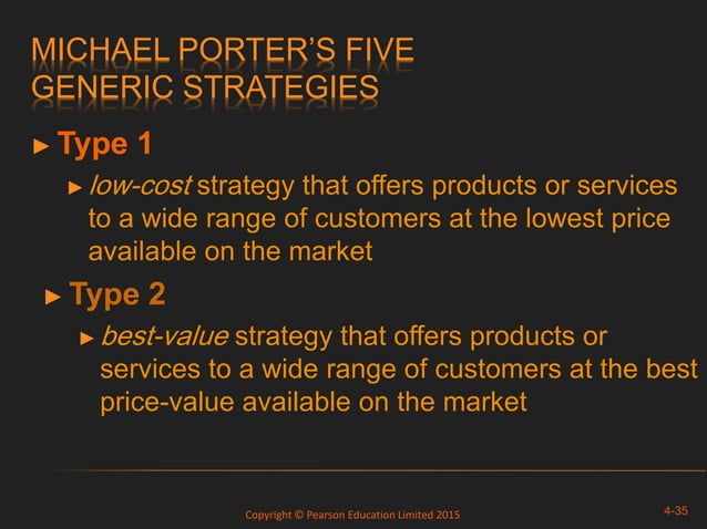 strategic management, this topic explain the type of strategies | PPT