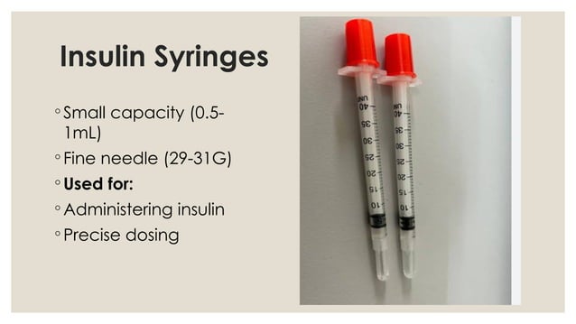 type of syringes,administration of medication | PPTX