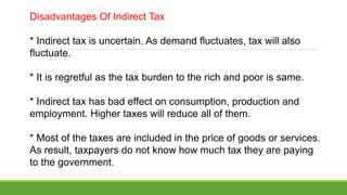 TYPE OF TAXES (APPLIED ECONOMICS) | PPTX