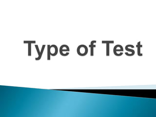 Type of test | PPTX