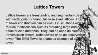 Type of Tower Telecommunication Anttenna | PPT