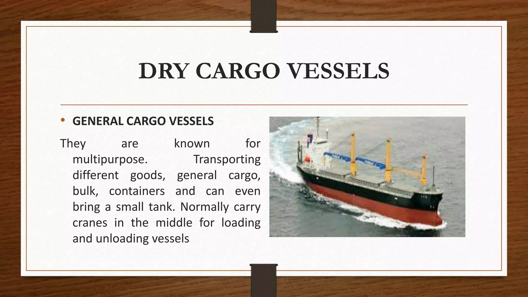 Type of vessels | PPTX