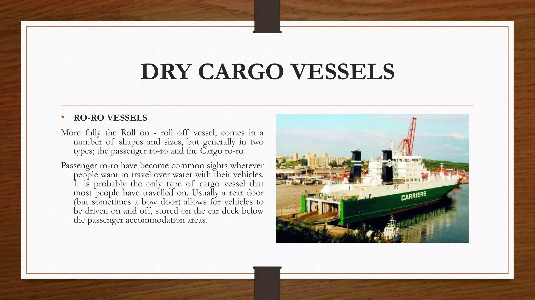 Type of vessels | PPTX