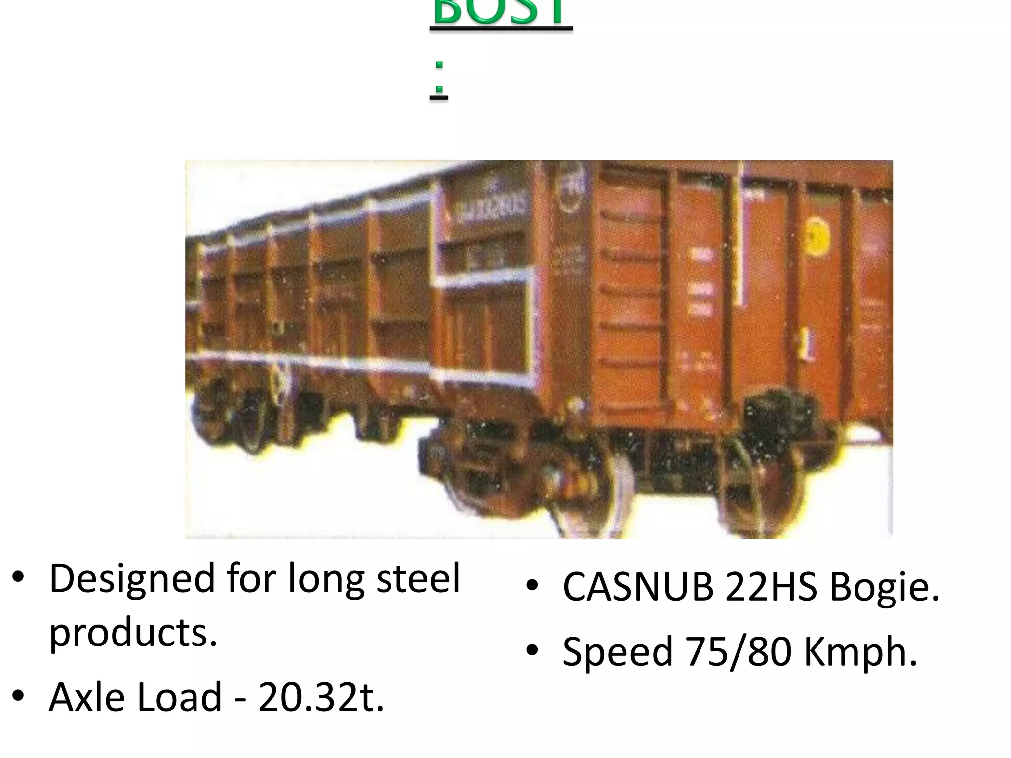 INTRODUCTION OF CARRIAGE & WAGON, VARIOUS TYPES OF WAGON | PDF