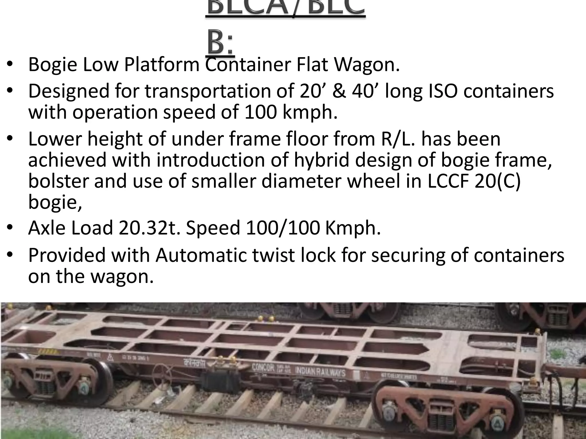 INTRODUCTION OF CARRIAGE & WAGON, VARIOUS TYPES OF WAGON | PDF