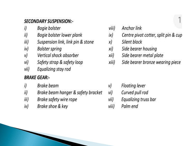 INTRODUCTION OF CARRIAGE & WAGON, VARIOUS TYPES OF WAGON | PDF | Rail ...