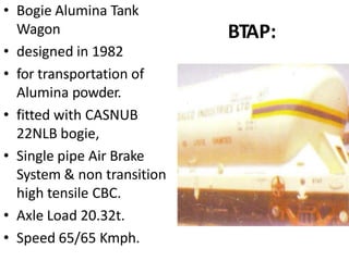 INTRODUCTION OF CARRIAGE & WAGON, VARIOUS TYPES OF WAGON | PDF