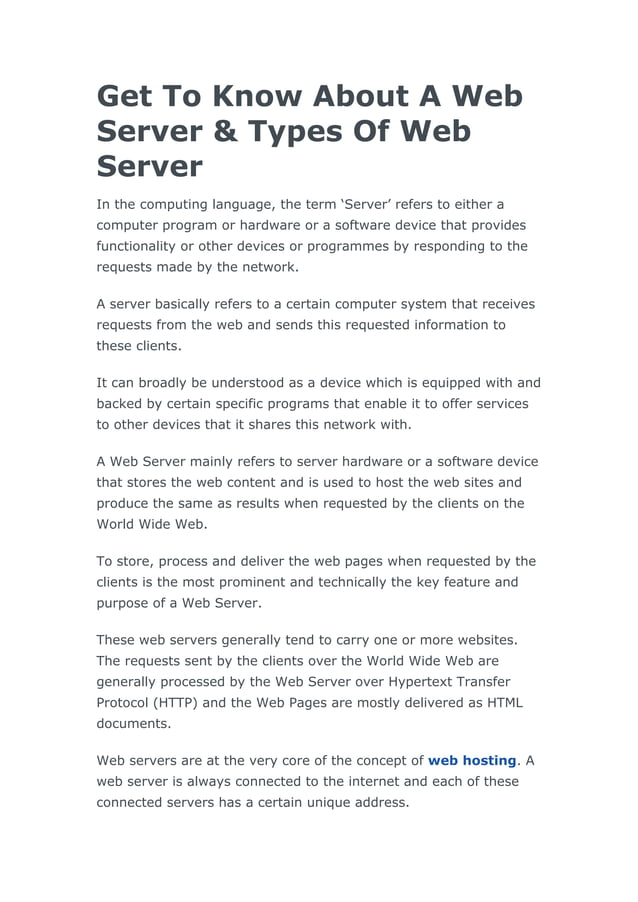 Type of Web server.pdf