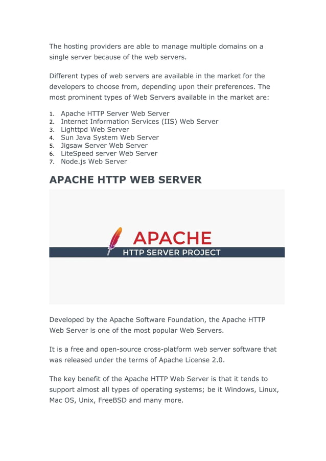 Type of Web server.pdf