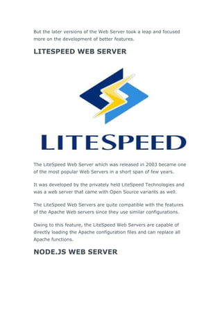 Type of Web server.pdf