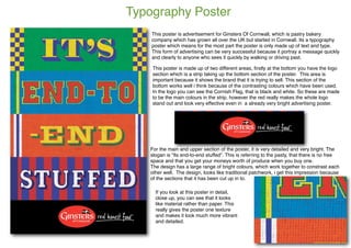 Typeography poster | PPT