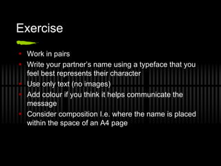 Typography, A Presentation | PPTX