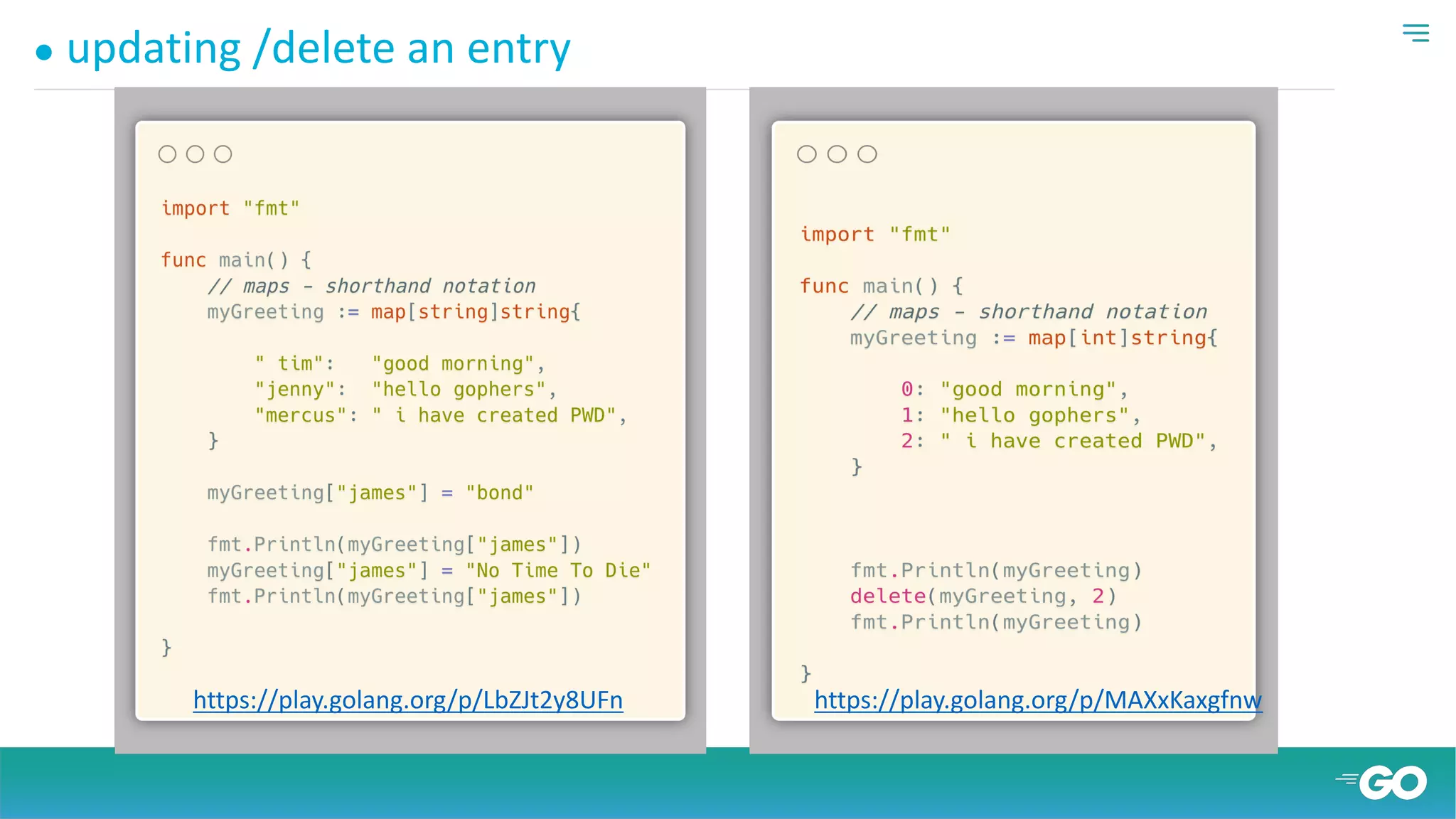 Types Slice Map New Make Struct Gopherlabs Ppt 