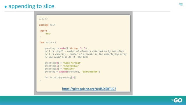 Types Slice Map New Make Struct Gopherlabs Ppt 5562