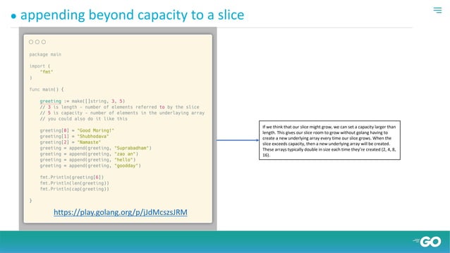 Types Slice Map New Make Struct Gopherlabs Ppt