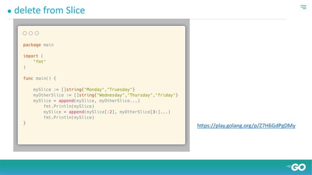 Types Slice Map New Make Struct Gopherlabs Ppt 2301