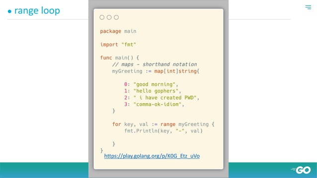 Types Slice Map New Make Struct Gopherlabs Ppt 