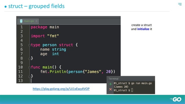 Types Slice Map New Make Struct Gopherlabs Ppt 