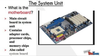 Types and components of computer systems | PPT
