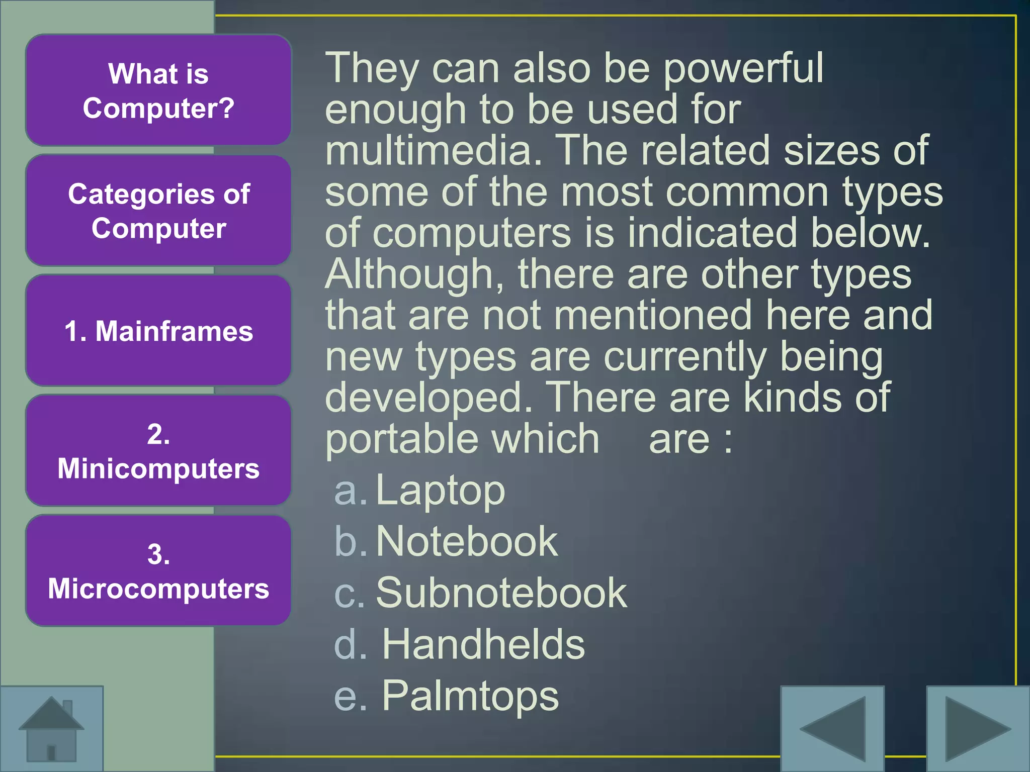 Types of computer | PPTX