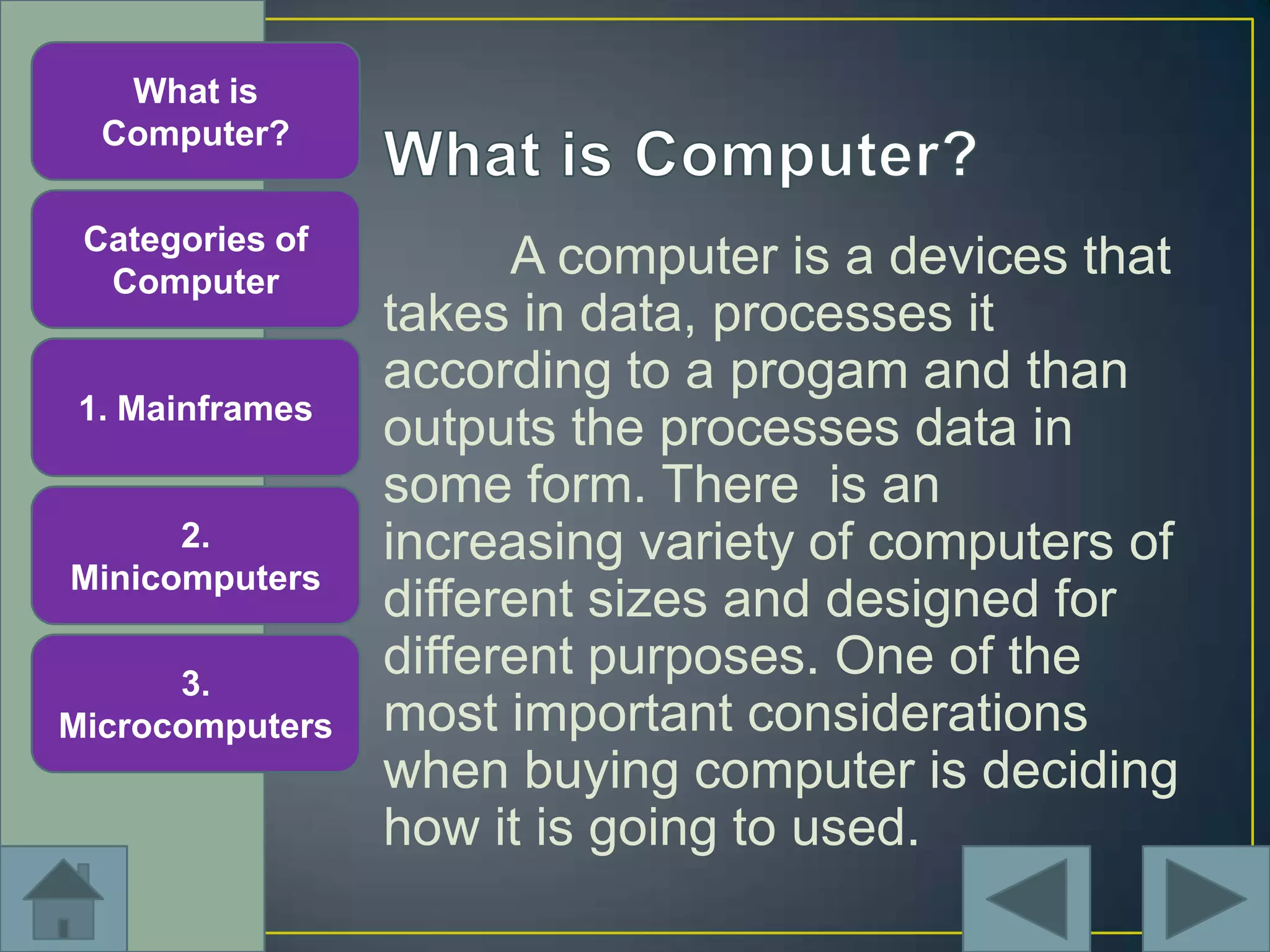 Types of computer | PPTX