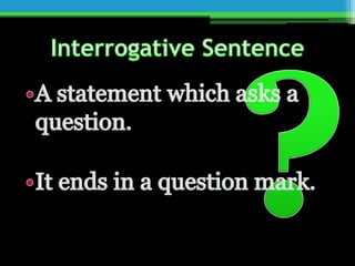 Types of Sentence According to Function | PPT | Free Download