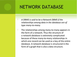 Types dbms | PPT