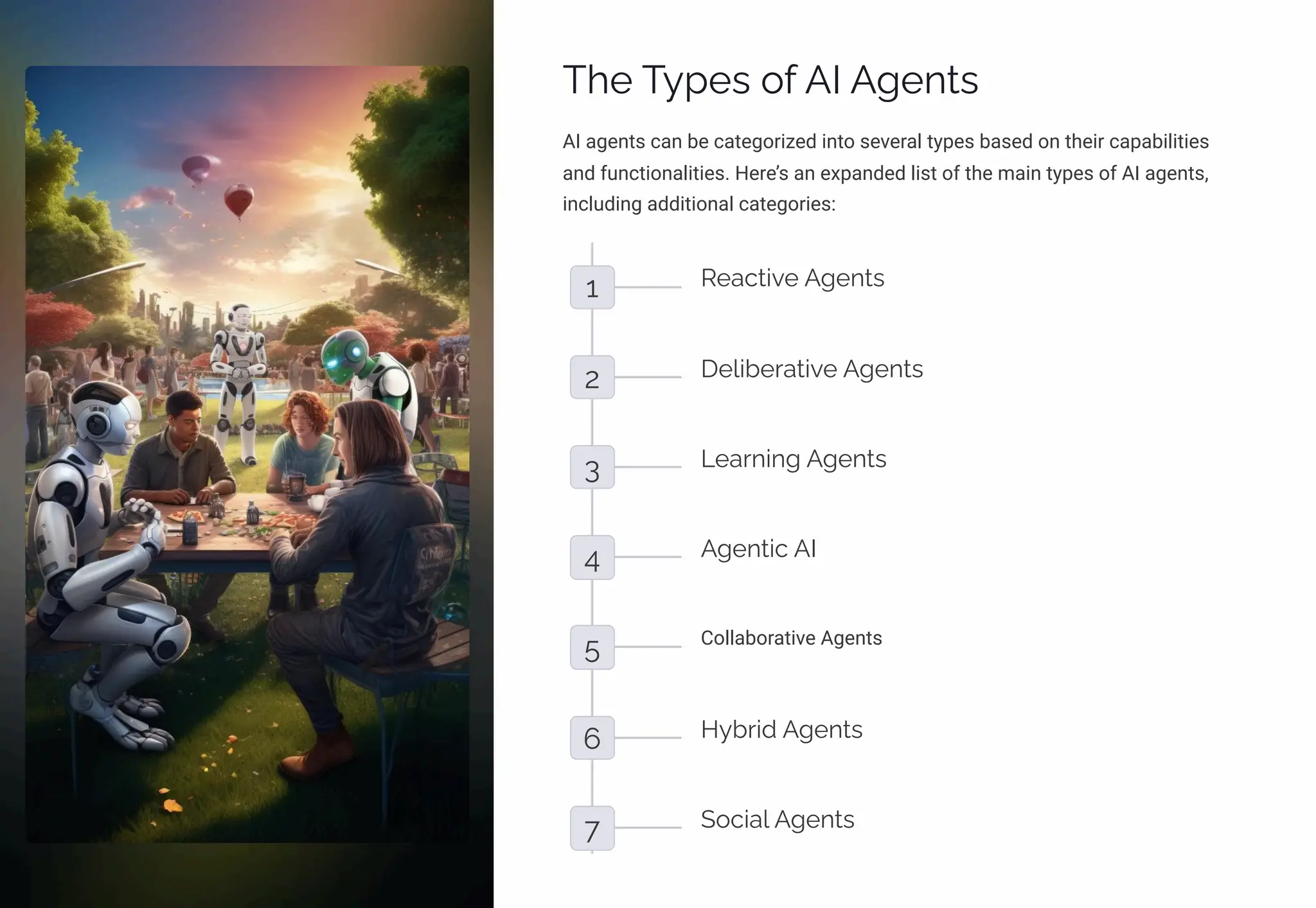 Types of AI Agents | Presentation | PPT | PDF