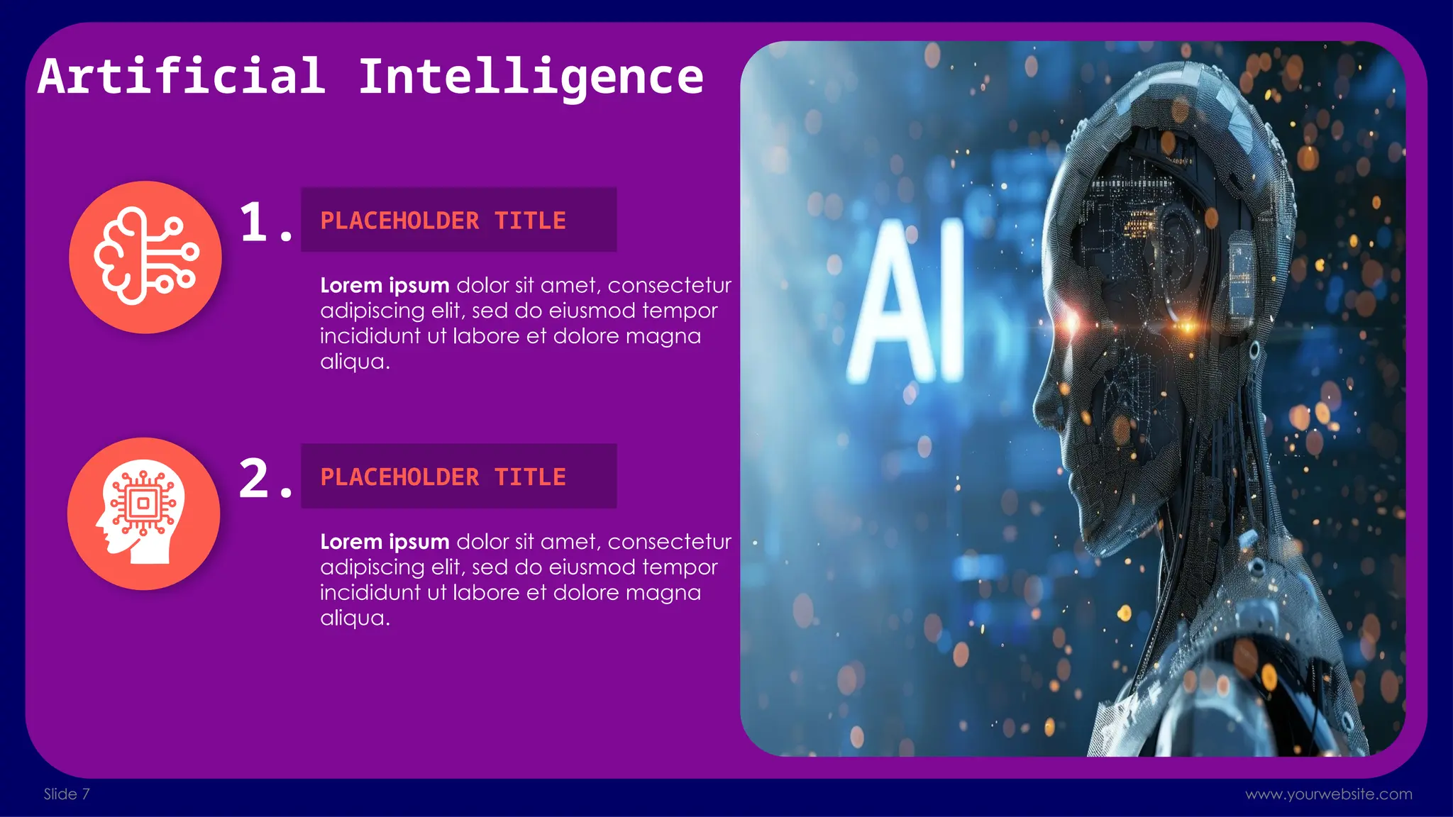 Types-of-Artificial-Intelligence-PowerPoint-Template-SlidesBrain | PPT