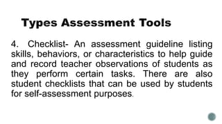 TYPES-OF-ASSESMENT-TOOLS_-report [Autosaved].pptx