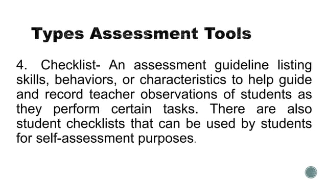 TYPES-OF-ASSESMENT-TOOLS_-report [Autosaved].pptx