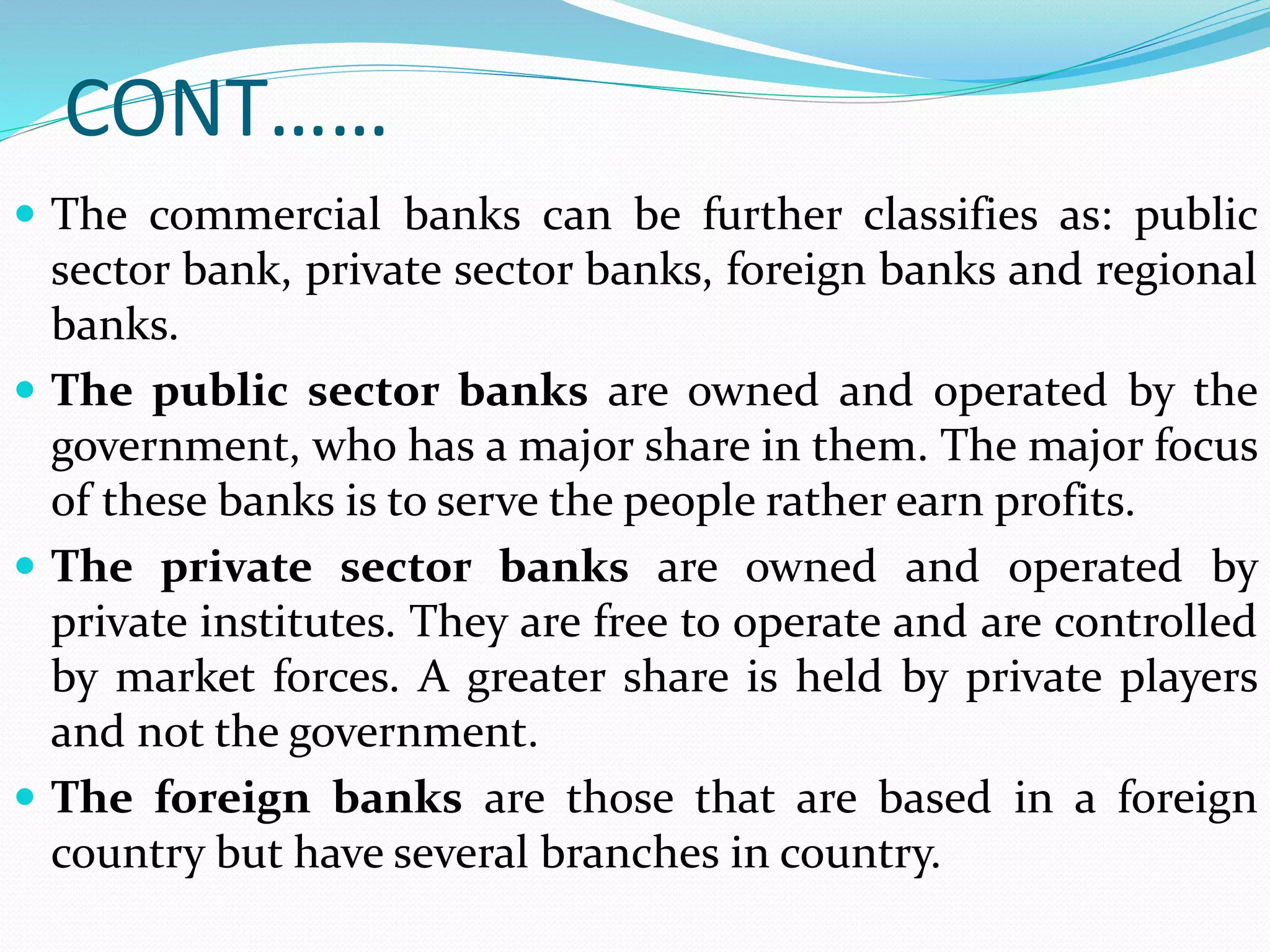 Types of-banks , kinds of banks , industrial banks commercial banks ...