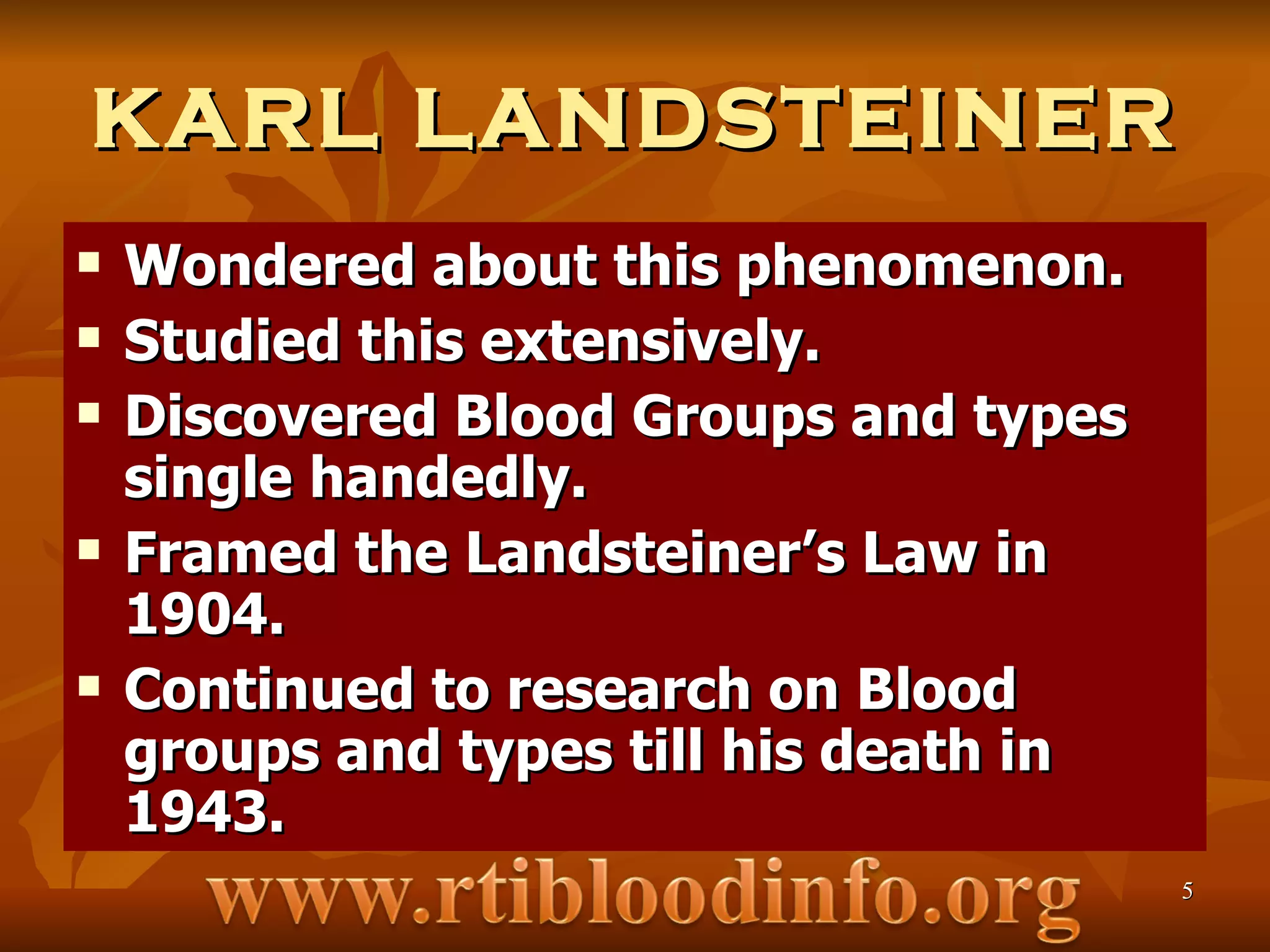 Types Of Blood from Rtibloodinfo | PPS