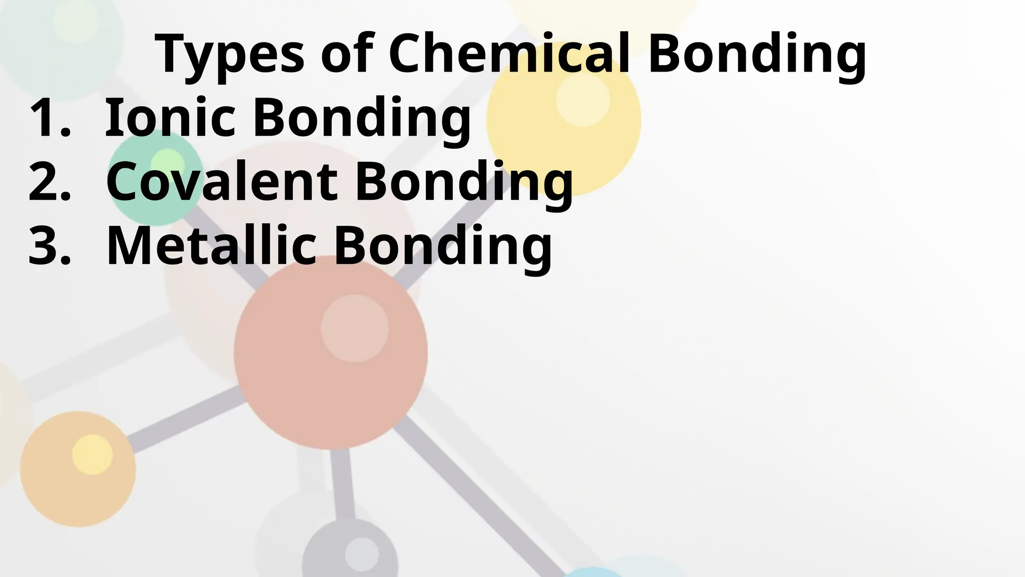 TYPES-OF-BONDING (Ionic, covalent, metallic) | PPTX