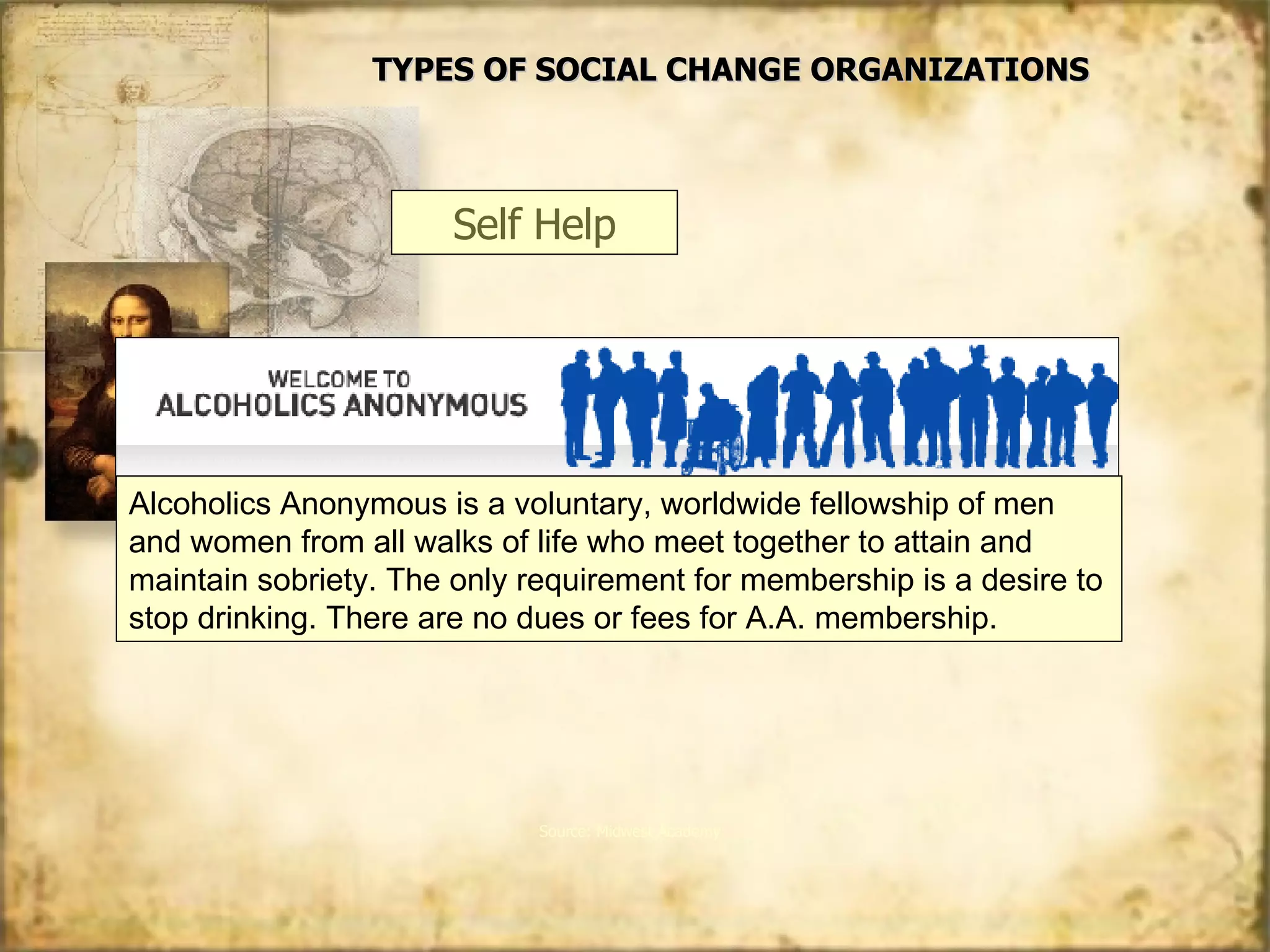 Types Of Change Organizations | PPT
