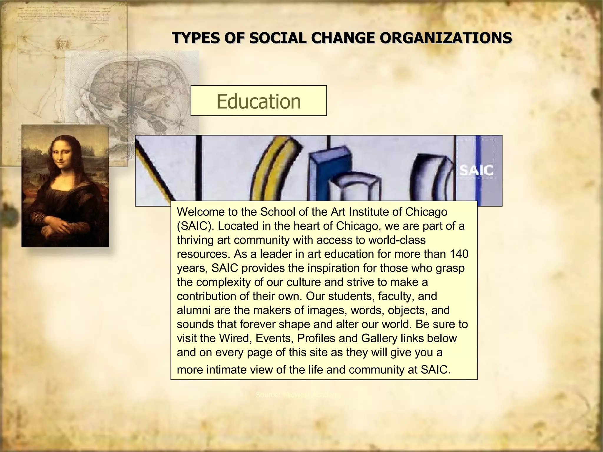 Types Of Change Organizations | PPT