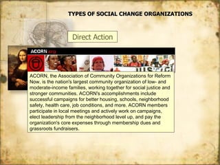 Types Of Change Organizations | PPT
