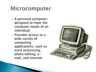 Types of computer | PPTX