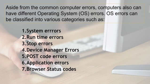 types-of-computer-errors.pptxpowerpointp | PPT