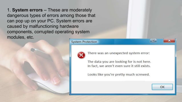 types-of-computer-errors.pptxpowerpointp | PPT