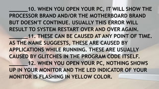 types-of-computer-errors.pptxpowerpointp | PPT