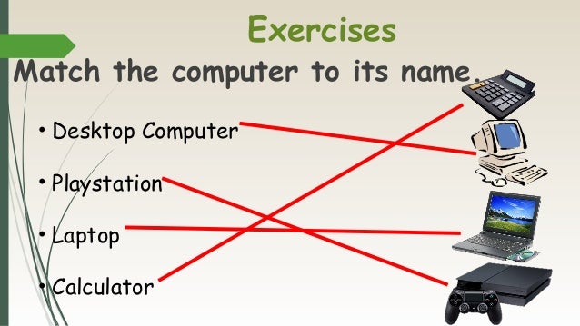 Types of computers grade1