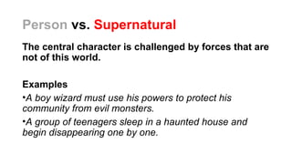 Man Vs Supernatural Conflict