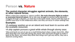 types-of-conflict-lesson-1. in literature ppt | PPT