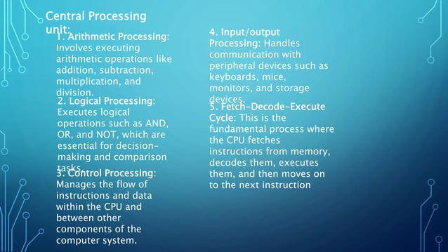 TYPES-OF-CPU-AND-PROCESSING-UNITS.pptx... | PPTX | Operating Systems | Computer Software and ...