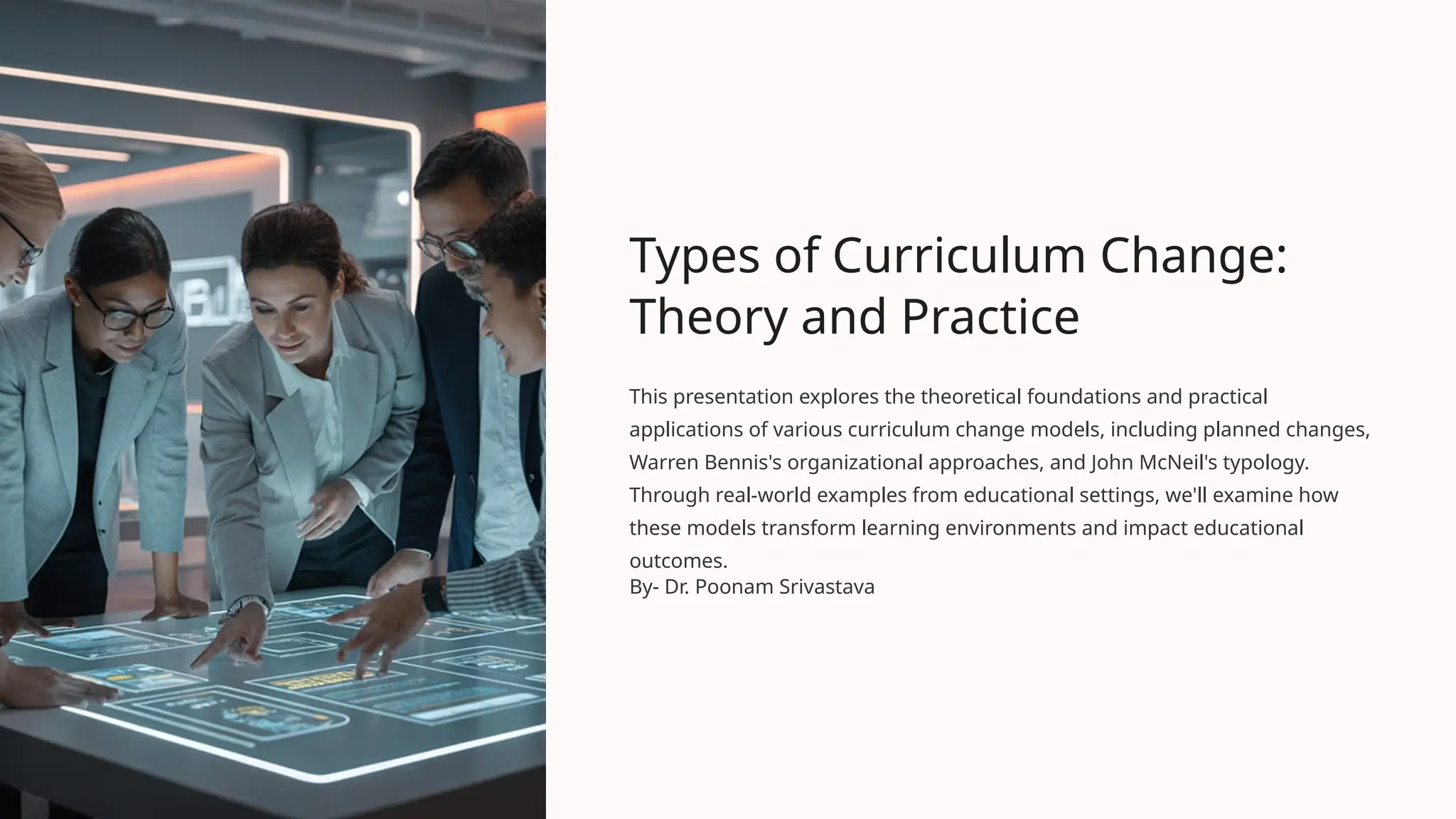 Types of Curriculum Change-Theory and Practice.pptx