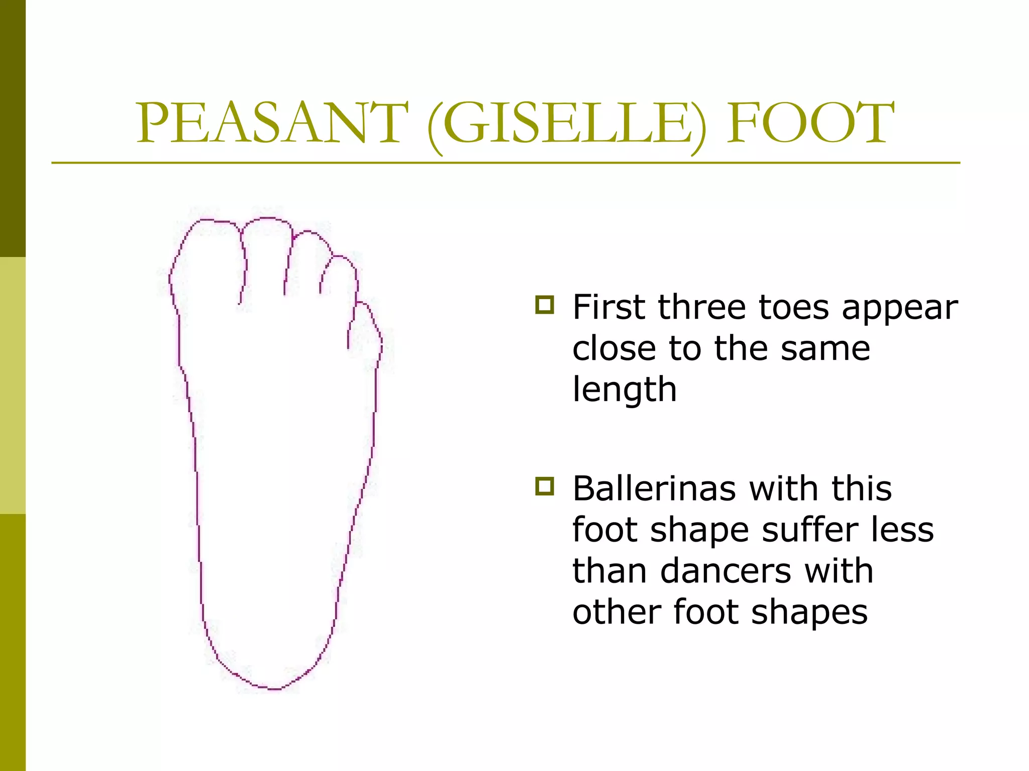 Types Of Feet Slide Show | PPT