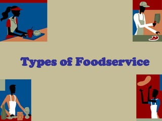 It tackles about types of food services. | PPT