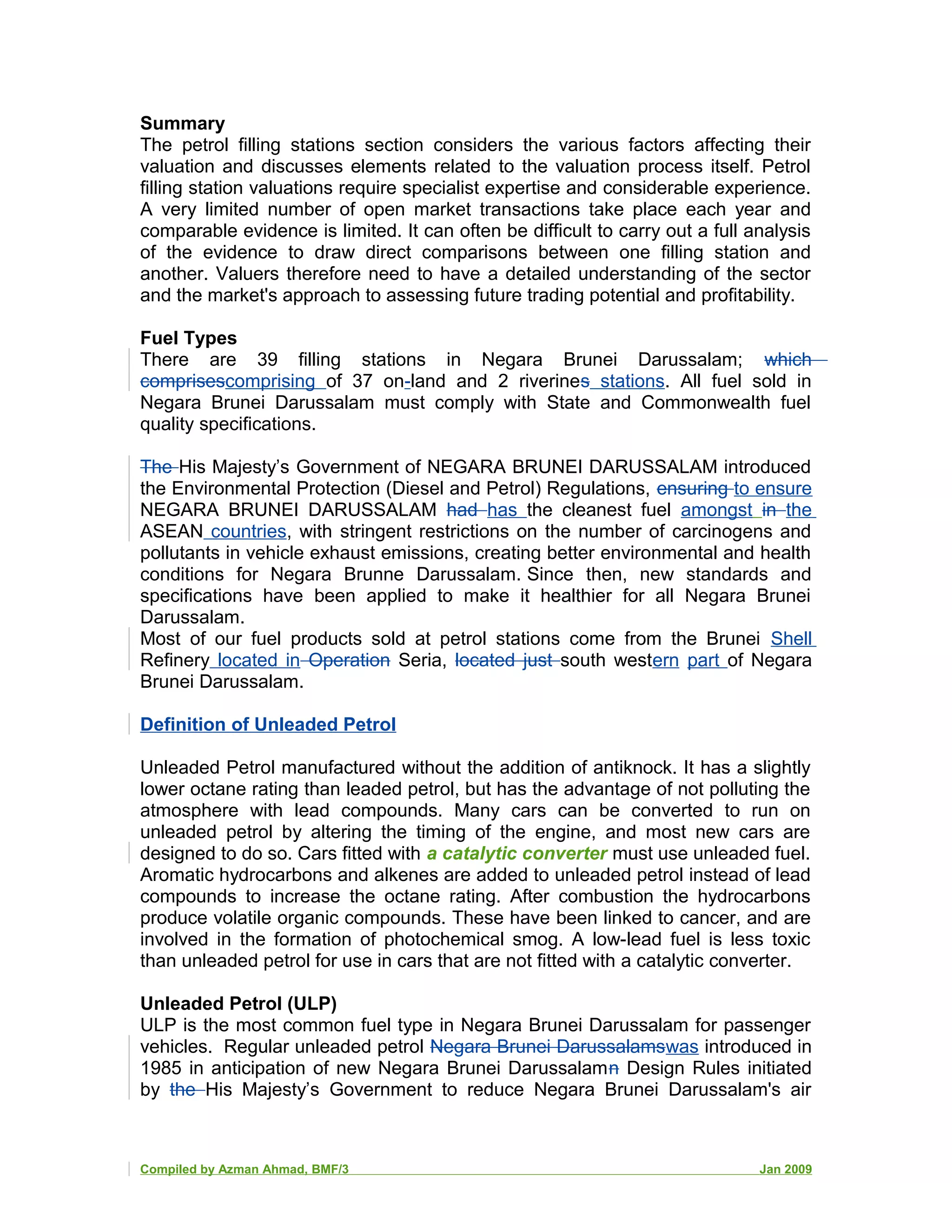 Types Of Fuels1 | PDF