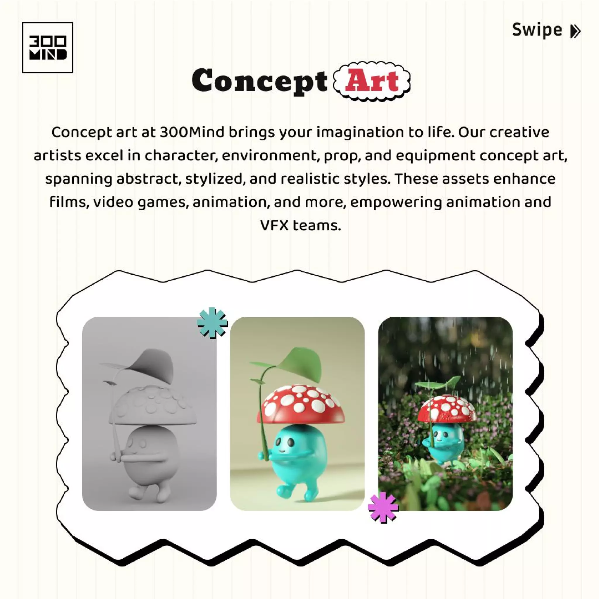 What Types of Game Art Project Can You Outsource From 300Mind? | PDF